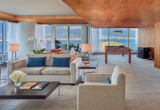 Chairman’s Suite – Fairmont Pacific Rim