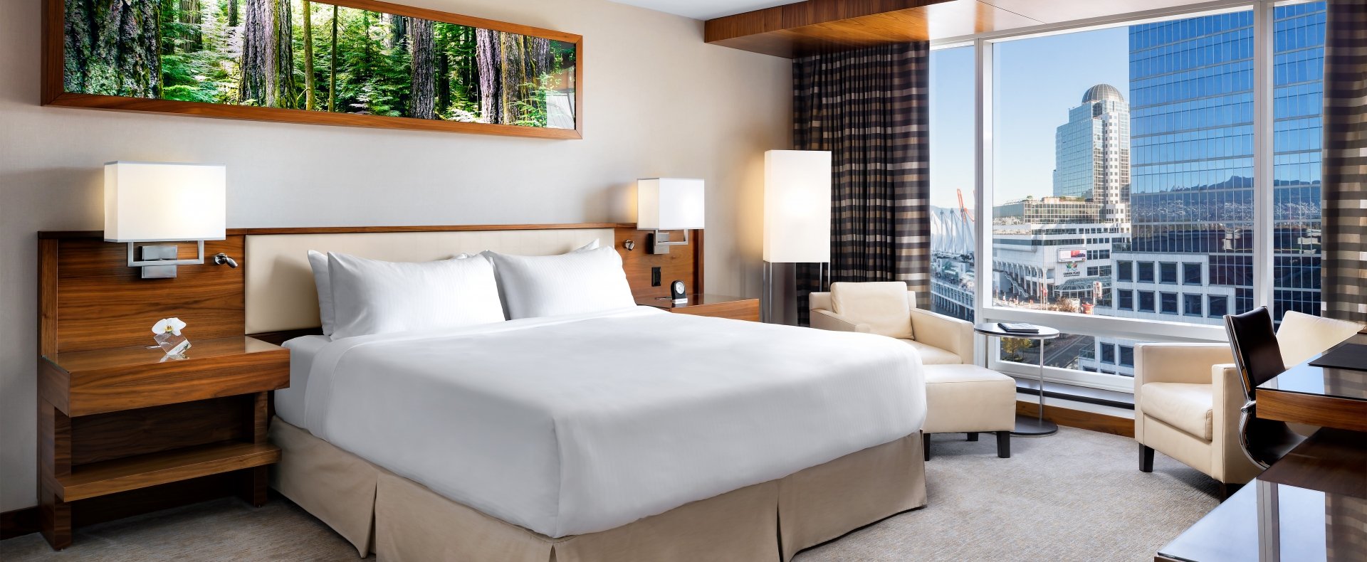Deluxe Partial Harbour View – Fairmont Pacific Rim